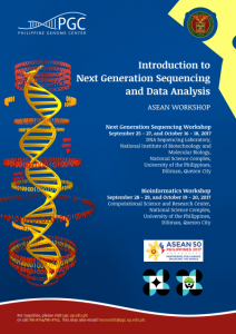 Genomics & Bioinformatics Training 2017 – Philippine Genome Center