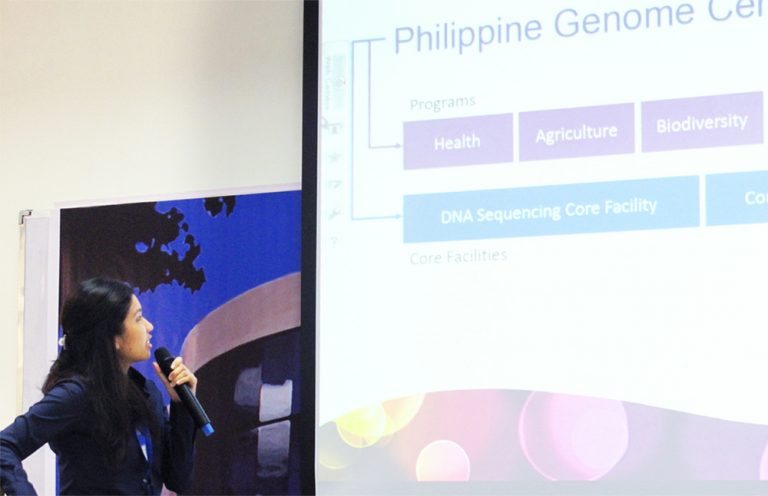 DSCF at the first NIMBB Conference – Philippine Genome Center