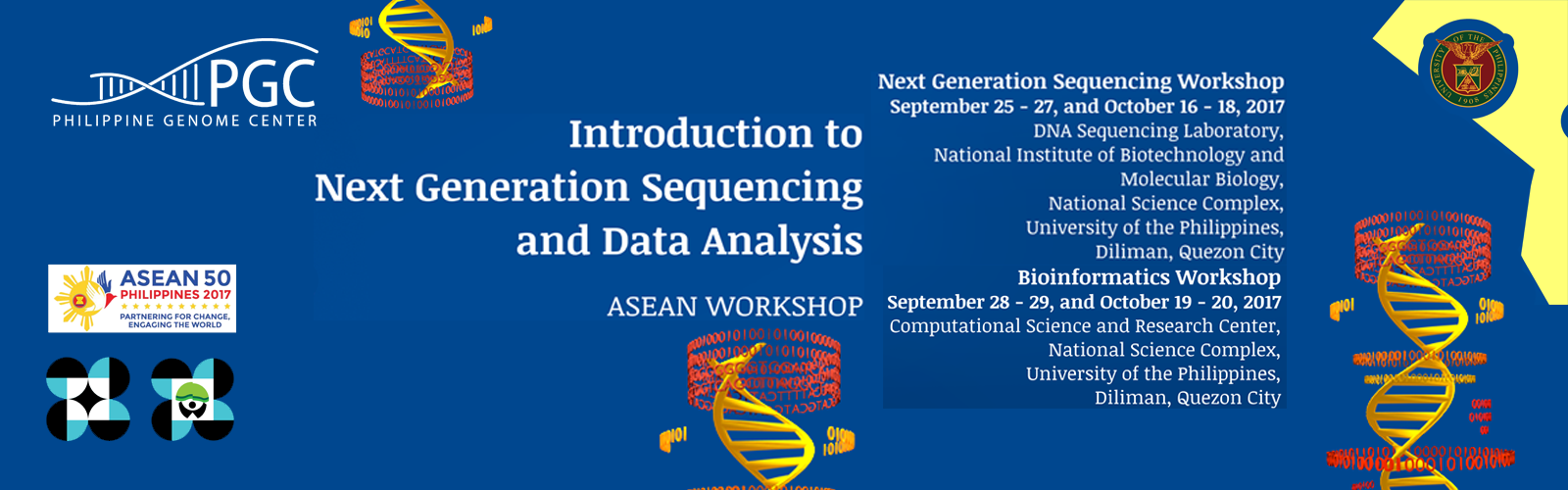 Genomics & Bioinformatics Training 2017 – Philippine Genome Center