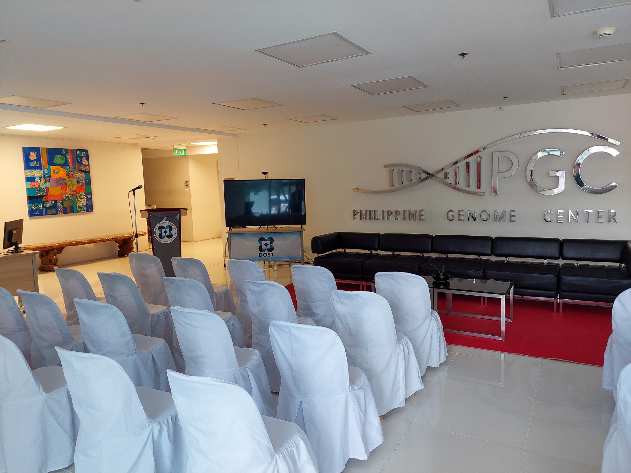 DOST genomics press conference held at PGC – Philippine Genome Center