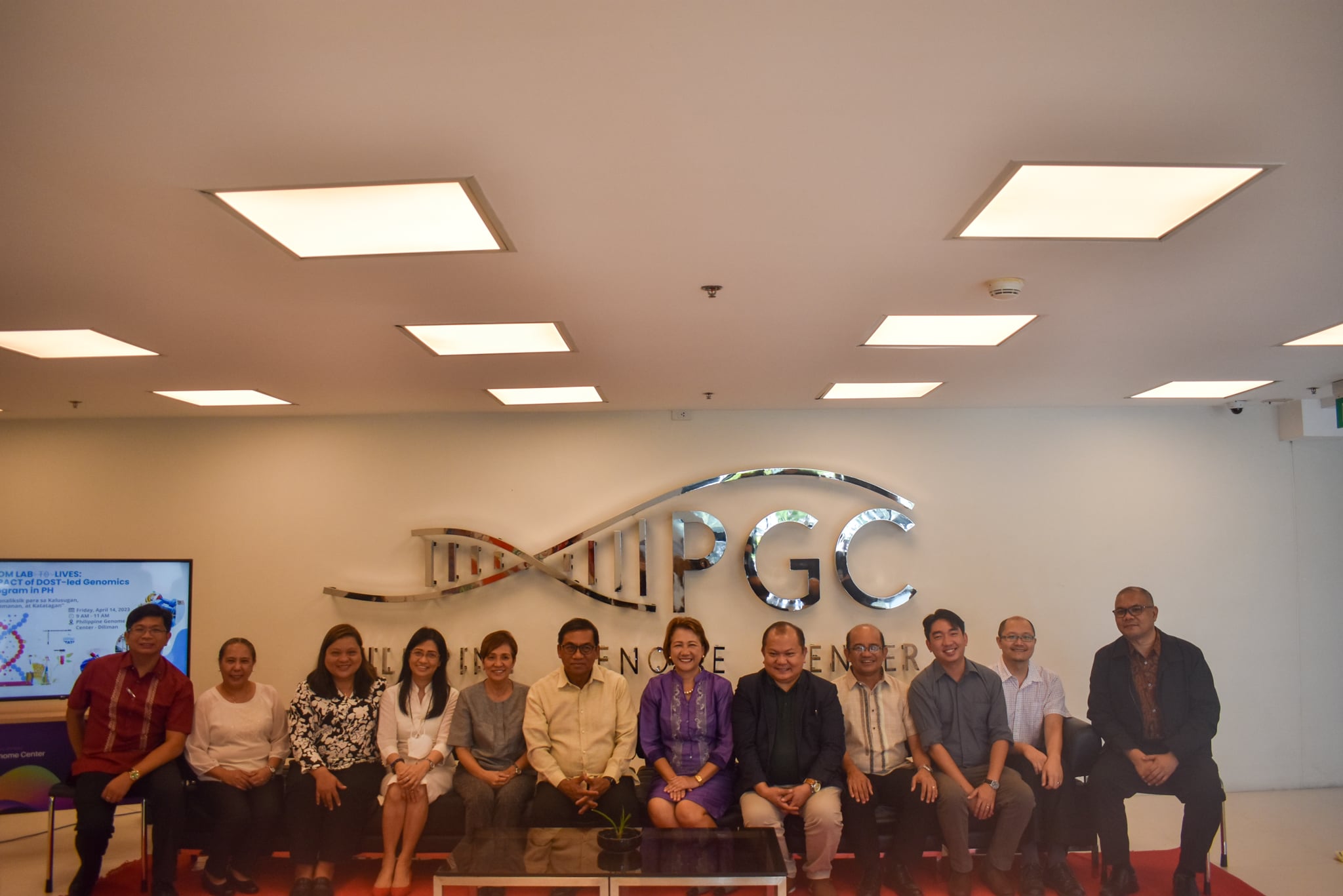DOST genomics press conference held at PGC – Philippine Genome Center