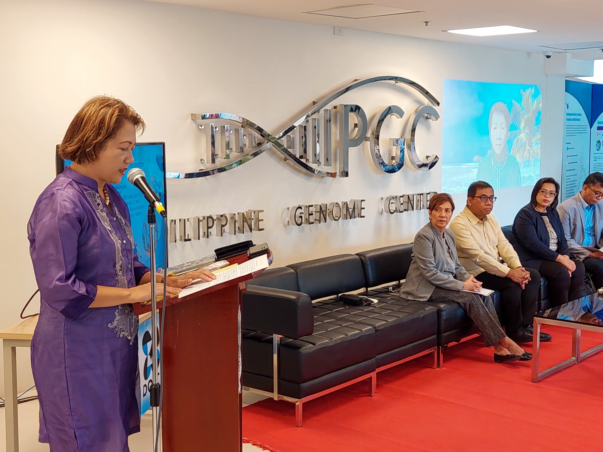 DOST genomics press conference held at PGC – Philippine Genome Center