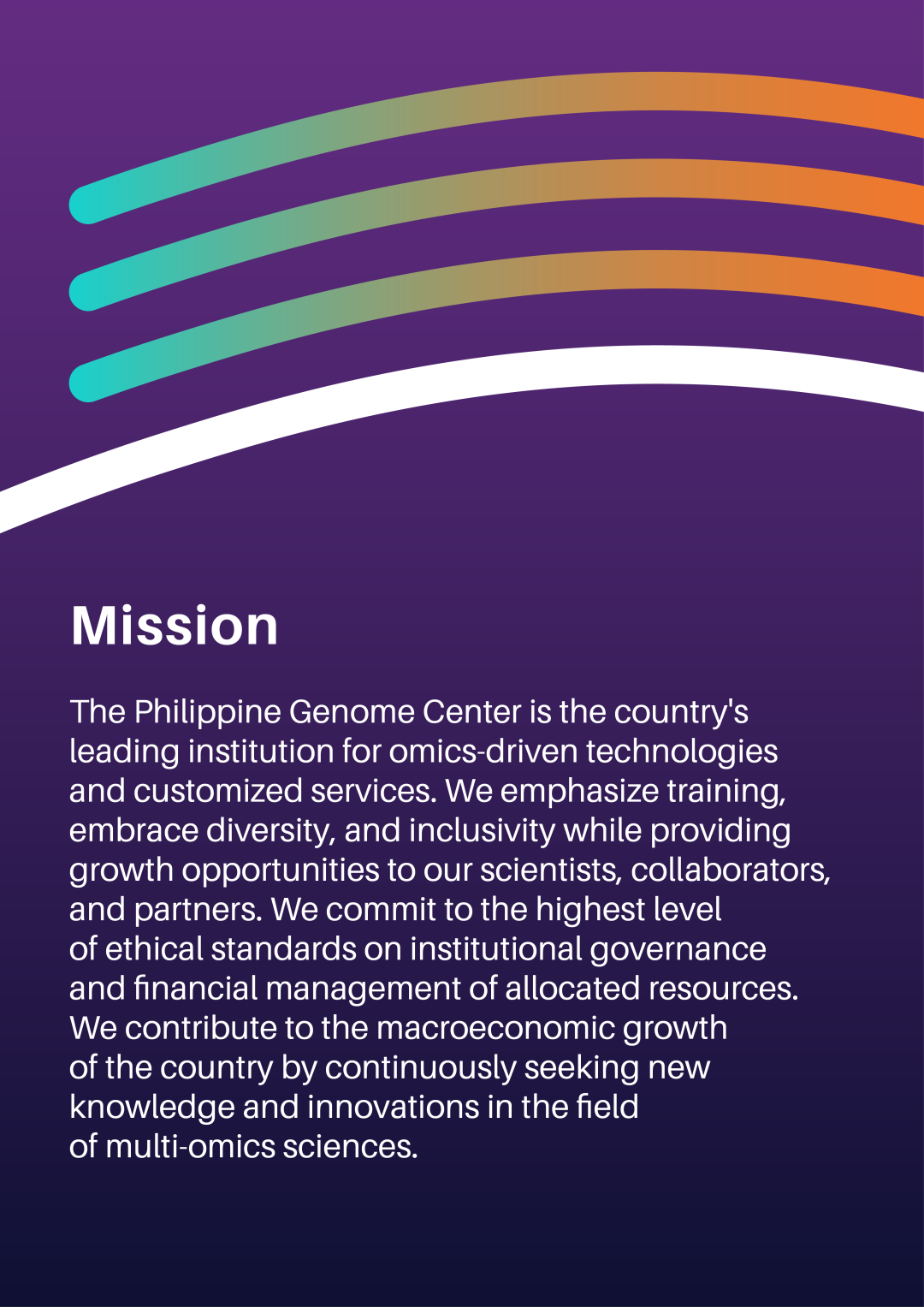 About – Philippine Genome Center